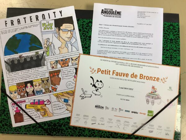 Concours BD scolaire – Collège